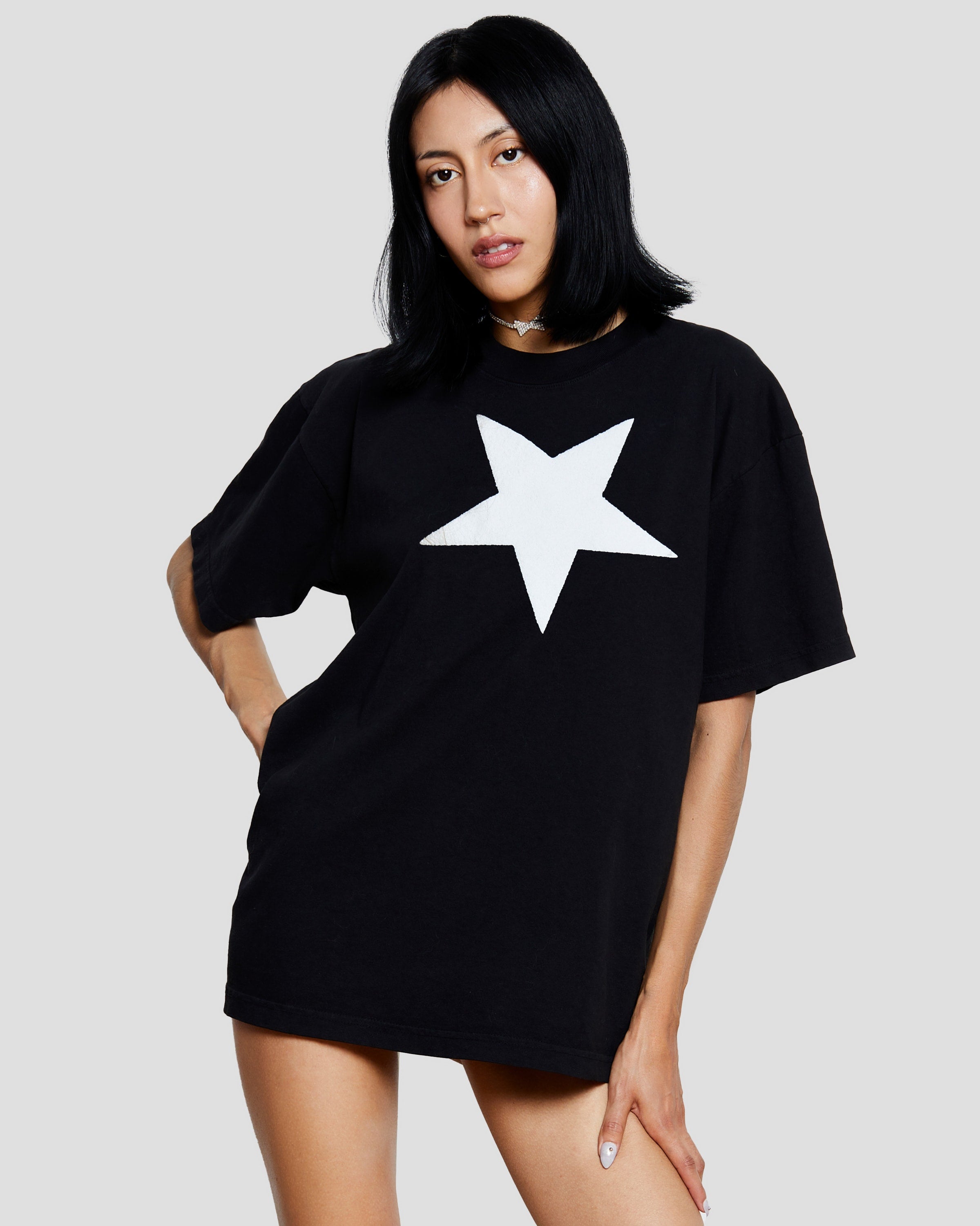 Stargirl Boyfriend Tee | Cats n Scribbles